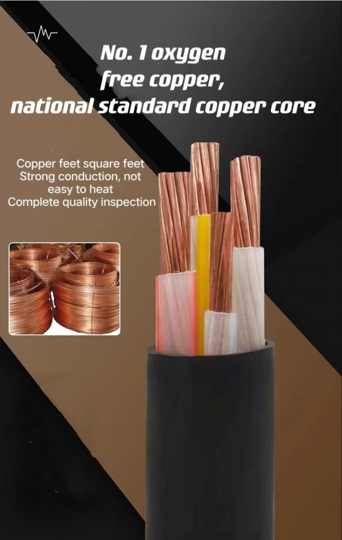 185sqmm 26/35kv AL/XLPE/SWA/PVC Sheath Medium Voltage Power Cable with Copper Conductor