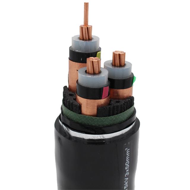 Medium Voltage XLPE Insulated Electrical Cable For Power Transmission ...