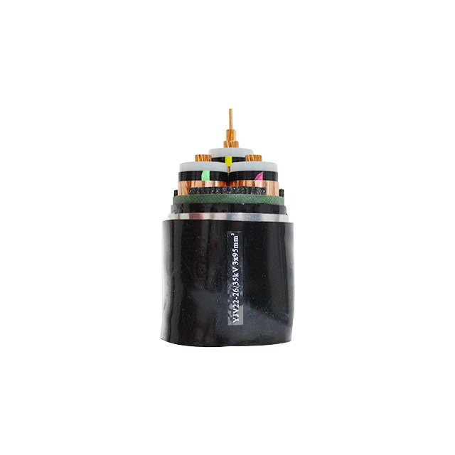 185sqmm 26/35kv AL/XLPE/SWA/PVC Sheath Medium Voltage Power Cable with ...